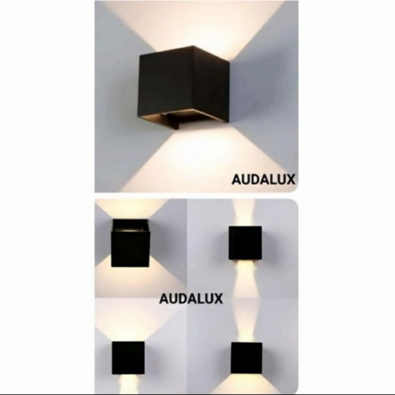 Jual Lampu Dinding Kotak 2 Arah Audalux ADX019 | Shopee Indonesia