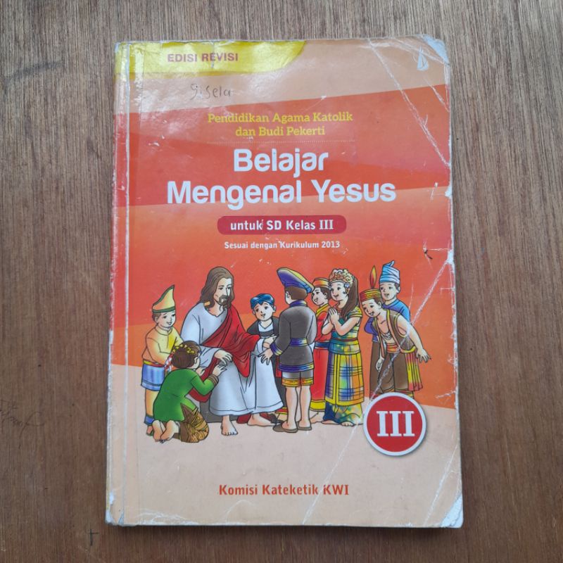 Jual Buku Belajar Mengenal Yesus SD Kelas III (3 SD) Pendidikan Agama ...