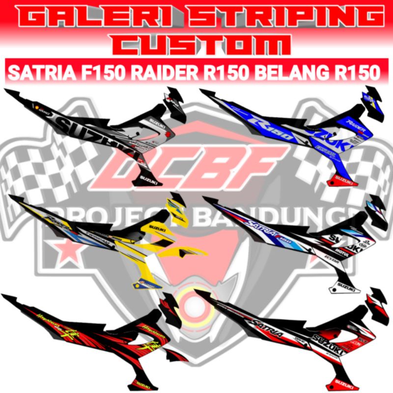 Jual GALERI MODIFIKASI STRIPING CUSTOM SATRIA F150 RAIDER R150 | Shopee ...