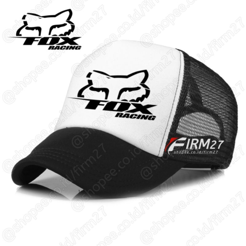 Jual Topi FOX RACING Jaring Trucker - Topi Fox Moto Race Banyak Warna ...