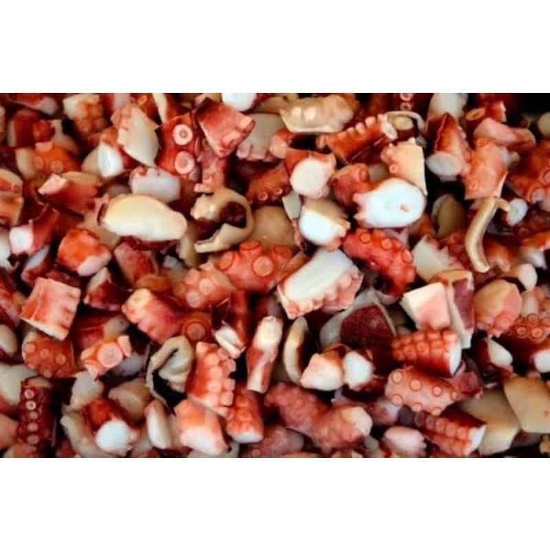 Jual TAKO LEG Kaki Gurita Potong 1 Kg Super - Boiled octopus leg cut ...