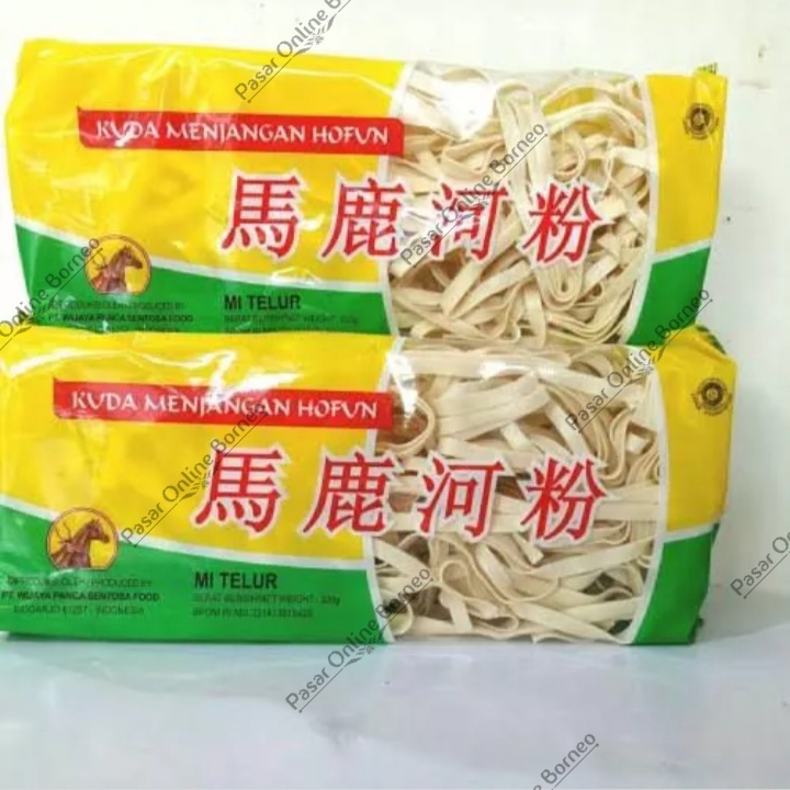 Jual Mie Kwetiau Mie Telur Cap Kuda Menjangan Hofun | Shopee Indonesia
