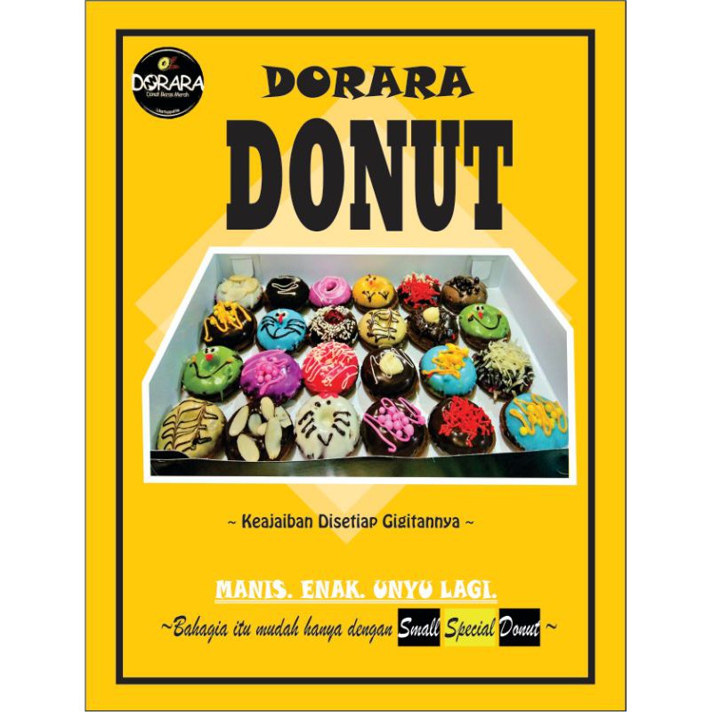 Jual Dorara Donat Isi 24 (48.000/box) | Shopee Indonesia