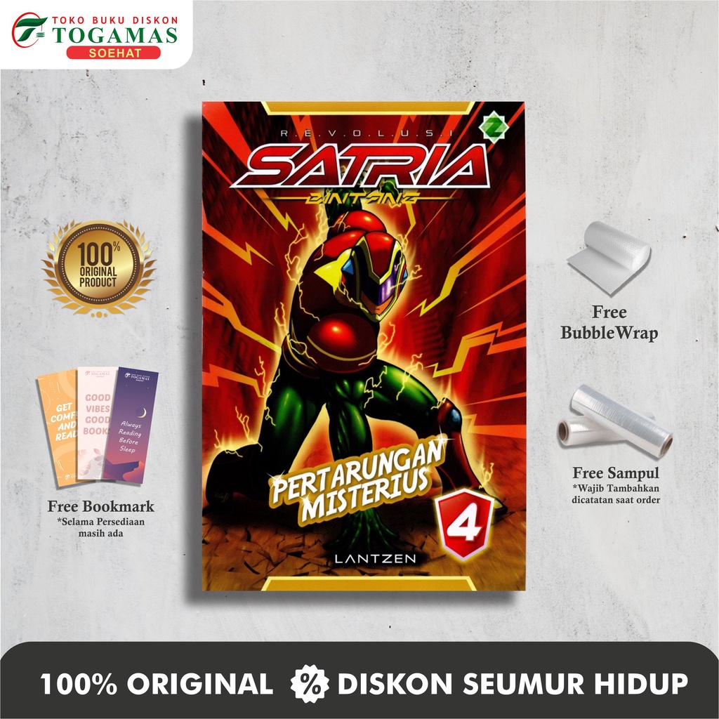 Jual Revolusi Satria Bintang 4: Pertarungan Misterius - Lantzen ...