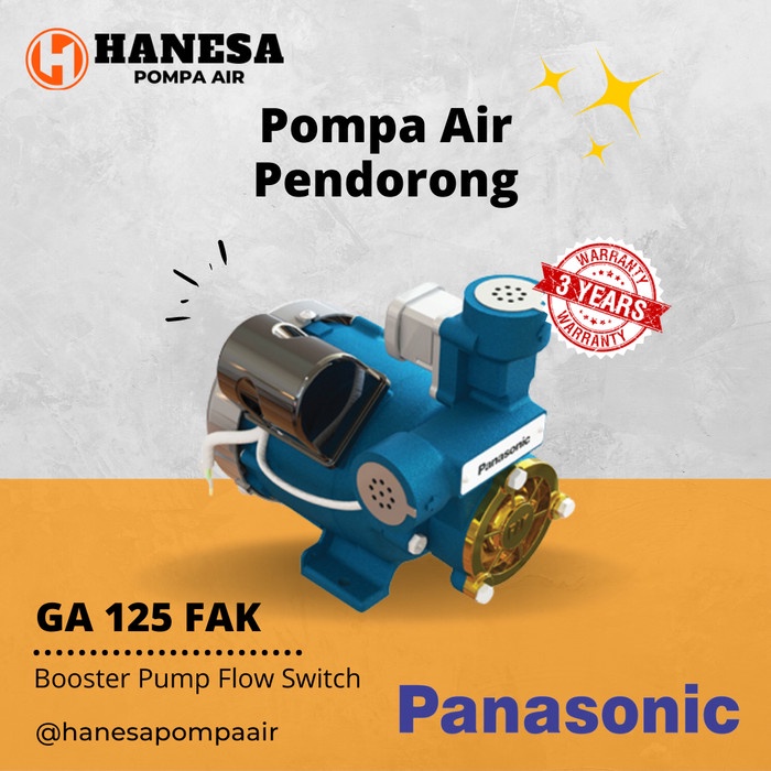 Jual Panasonic GA 125 FAK Pompa Pendorong Otomatis | Shopee Indonesia