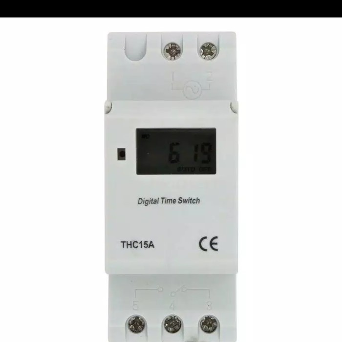 Jual Programmable / Digital Timer Switch Weekly 220V Spt Theben Din ...