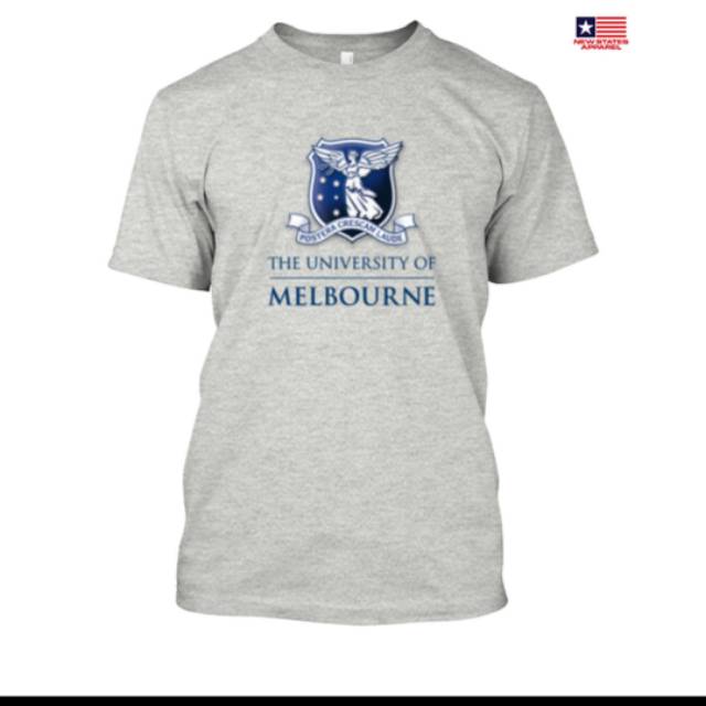 Jual Tshirt kaos baju UNIVERSITAS MELBOURNE UNIVERSITY | Shopee Indonesia