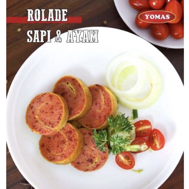 Jual YOMAS ROLADE AYAM / SAPI 250 GRAM 9 PCS | Shopee Indonesia