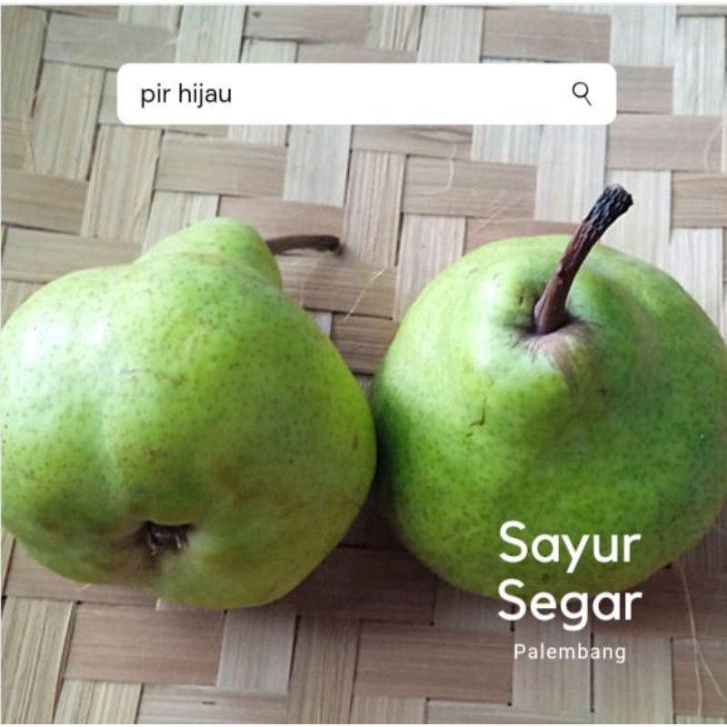 Jual Pear Hijau 500 Gr Sayur Segar Palembang Shopee Indonesia