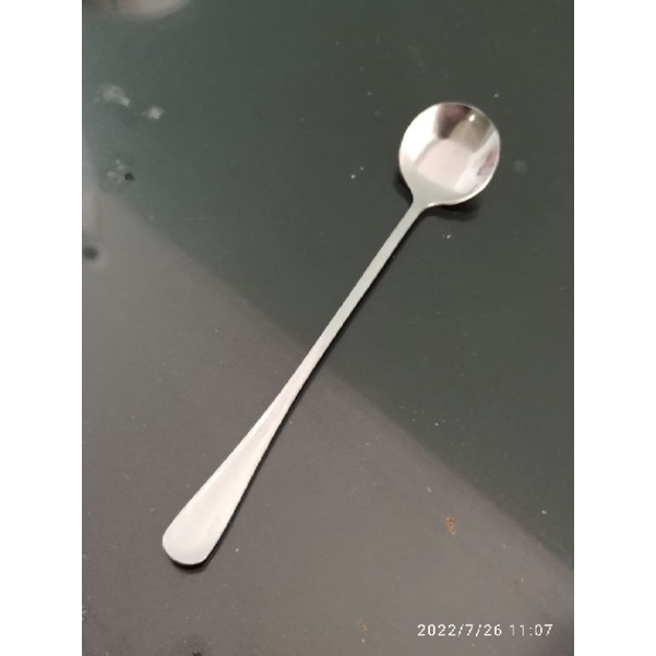 Jual sendok pengaduk Long Bar Spoon Cocktail Stainless Steel teball ...