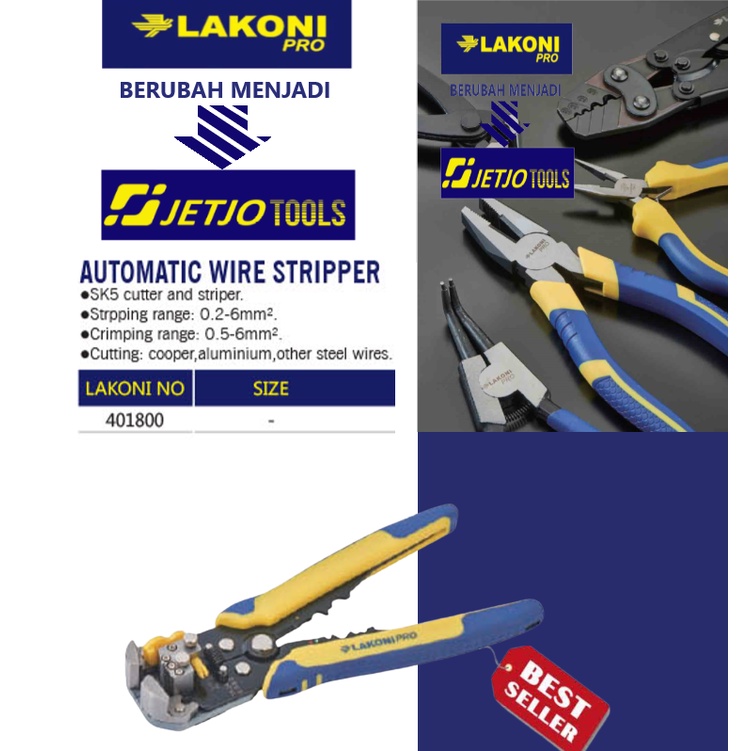 Jual Jetjo Tools 401800 Tang kupas kabel otomatis / Automatic Wire ...