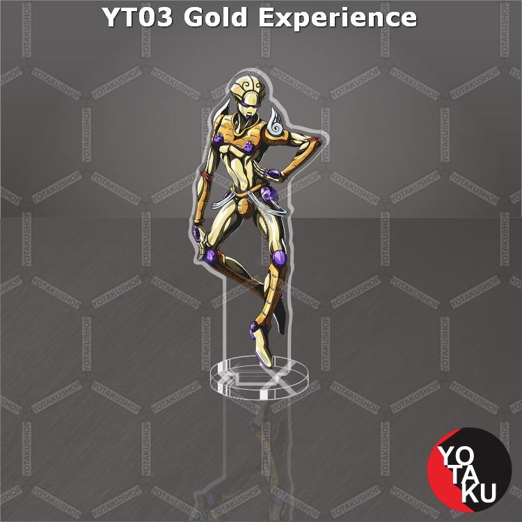 Jual Standee Besar Figure Anime Akrilik Jojo Bizarre Adventure Golden ...