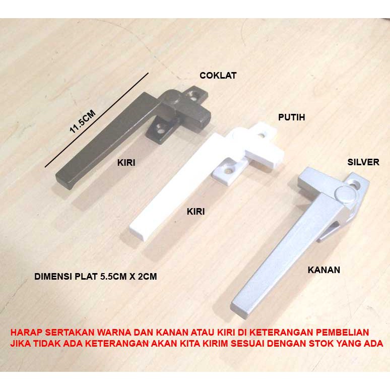 Jual Kunci Jendela / Rambuncis Dekson Aluminium CHW 4 | Shopee Indonesia