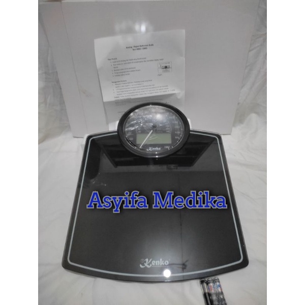 Jual Timbangan Badan Analog kenko Dual display scale DB8338 | Shopee ...