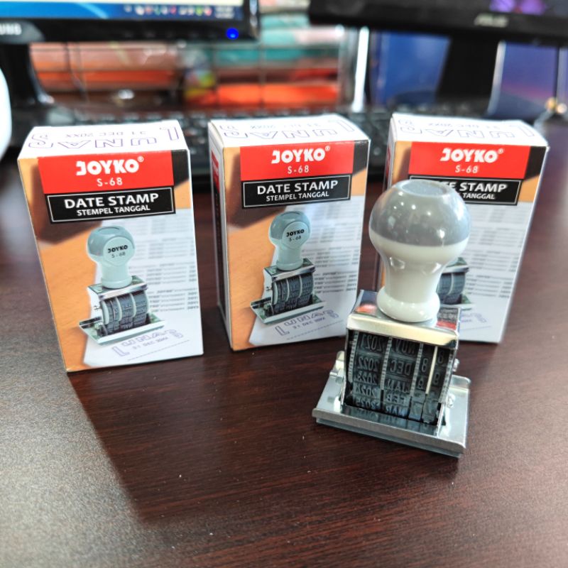 Jual Date Stamp Stempel Tanggal Lunas Joyko S-68 | Shopee Indonesia