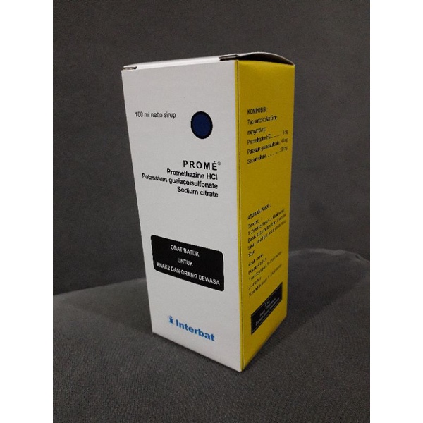Jual PROME 100 ML OBAT BATUK ANAK DAN DEWASA BY INTERBAT | Shopee Indonesia
