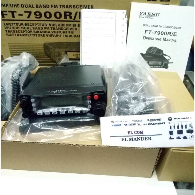 Jual RIG YAESU FT-7900R DUALBAND ORIGINAL RESMI - JUAL RADIO RIG YAESU ...