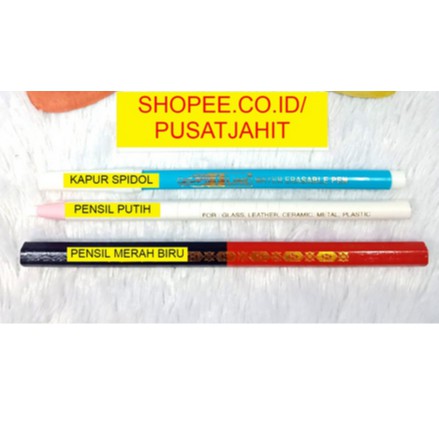 Jual PENSIL MERAH BIRU | Shopee Indonesia