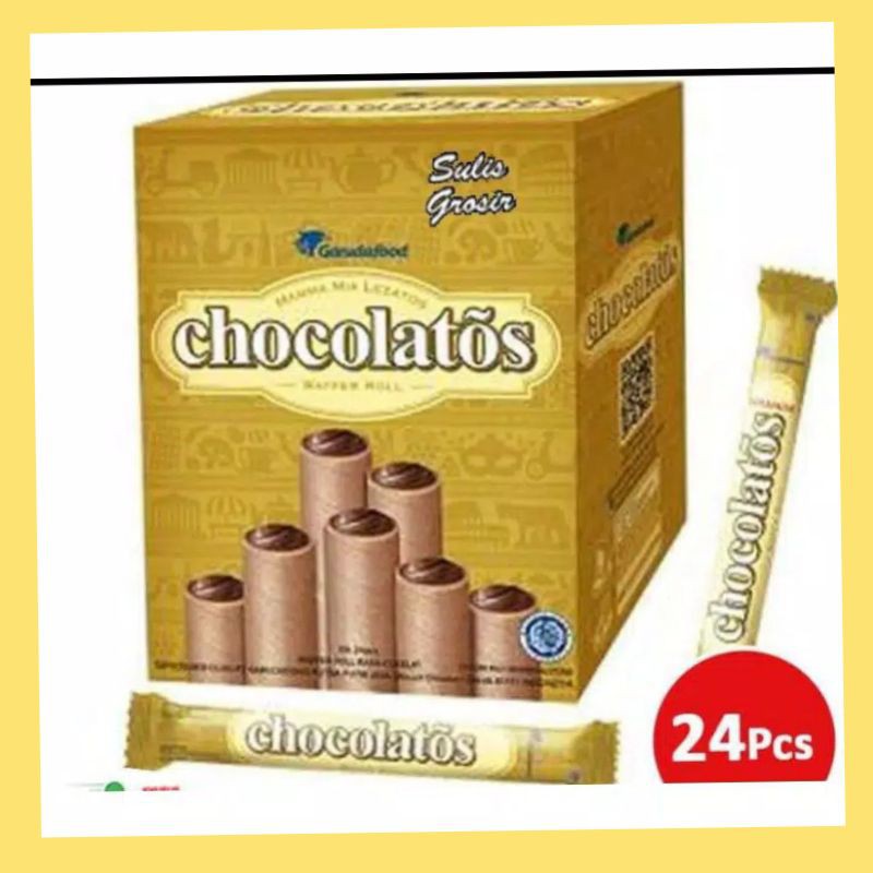 Jual Gerry Chocolatos/Gerry Coconut isi 24 pcs/Box | Shopee Indonesia