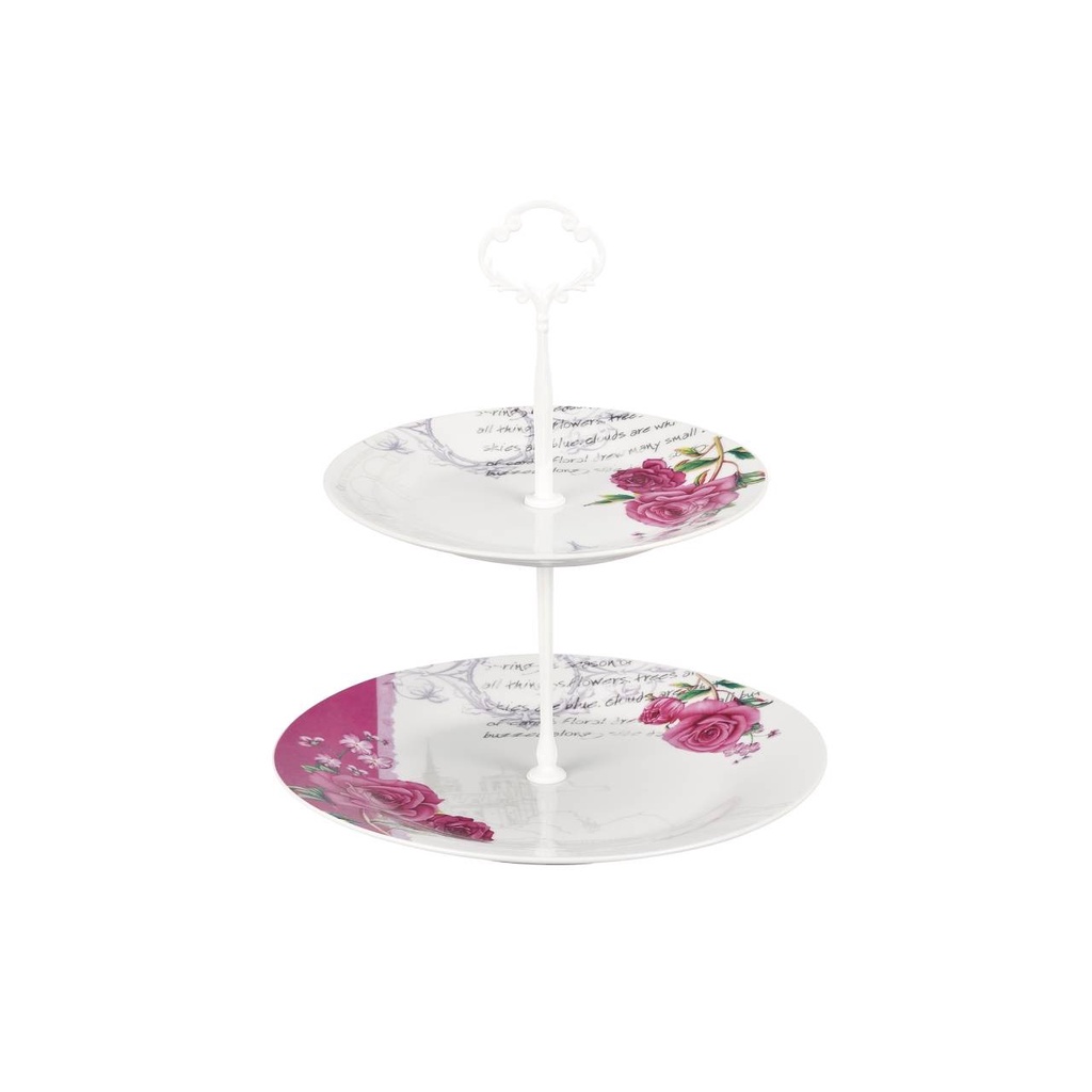 Jual Vicenza Double Plate - Piring Susun PC24 Eternity | Shopee Indonesia