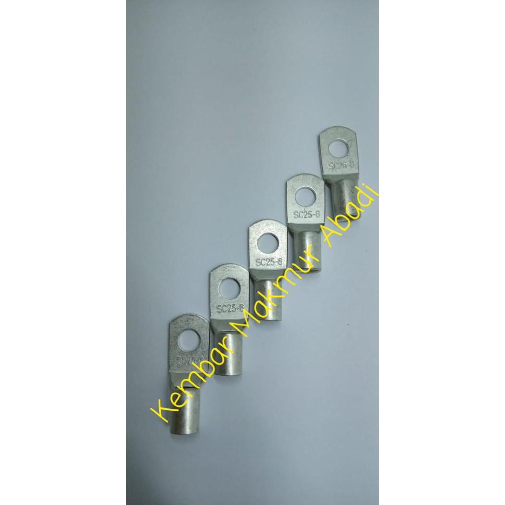 Jual Kabel Skun SC / Skun Kabel SC 25-6 / Cable Lug / Scun Cable 25-6mm ...