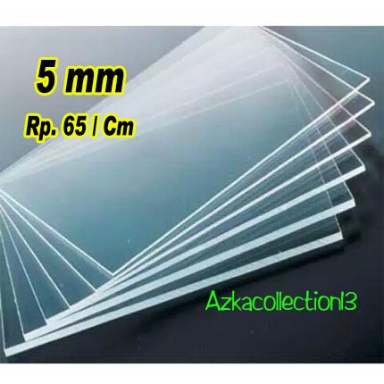 Jual Akrilik bening 5mm Rp. 65/cm BACA sebelum CO | Shopee Indonesia