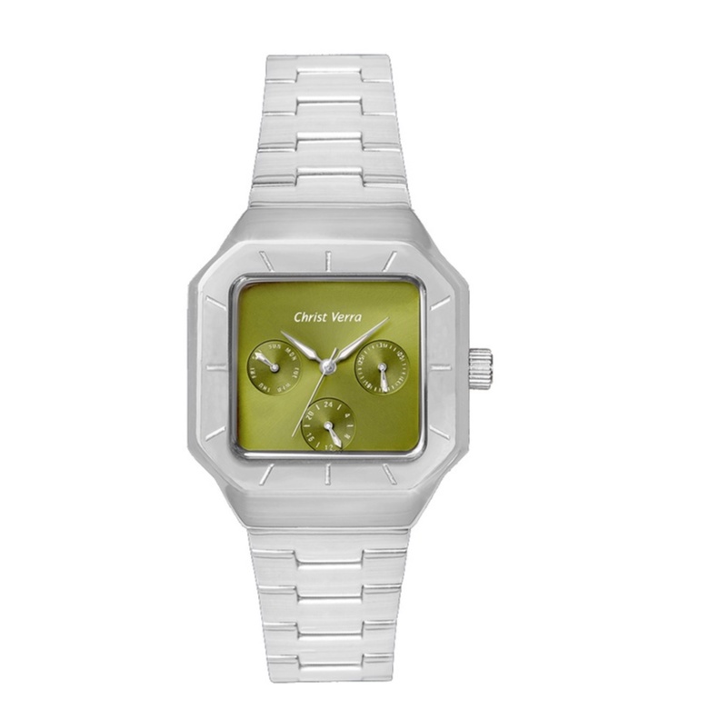 Jual Christ Verra Women's Watches CV 10809L-11 GRN | Shopee Indonesia