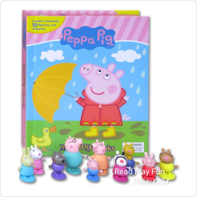 Jual My Busy Book Peppa Pig includes a Storybook, 10 Figurines and a ...