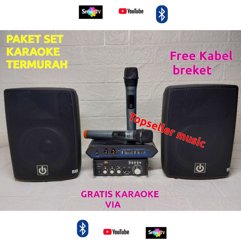 Jual PAKET SOUND SYSTEM KARAOKE MINIMALIS CAFE RESTORAN DAN LAIN-LAIN ...