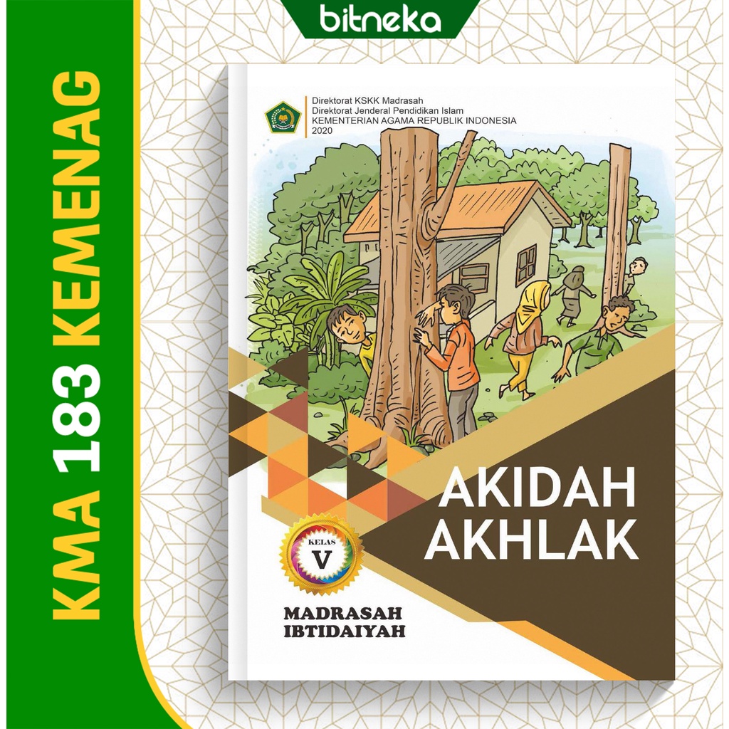 Jual Buku Siswa Akidah Akhlak Kelas 5 MI KEMENAG KMA 183 | Shopee Indonesia
