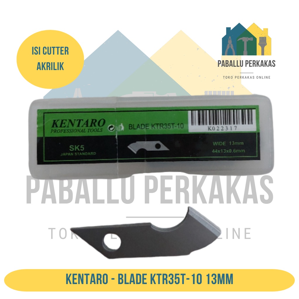 Jual KENTARO REFILL Isi Cutter Akrilik - Pisau Potong Acrylic / Mata ...
