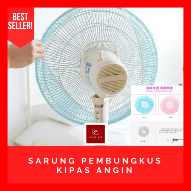 Jual Sarung Pembungkus Penutup Pelindung Kipas Angin Jaring Fan Cover ...