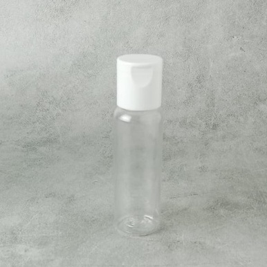 Jual Botol 60ml Bening, Fliptop putih / 20-60ml bening/ Antis | Shopee Indonesia