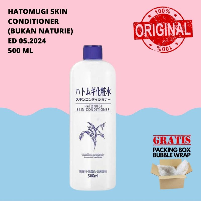 Jual Hatomugi Skin Conditioner 500 ML Bukan Naturie | Shopee Indonesia