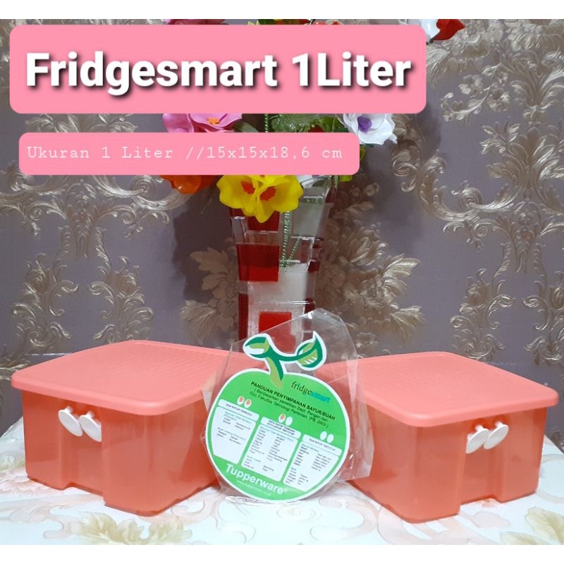 Jual Fridgesmart Medium 1Liter (1pcs) Tupperware | Shopee Indonesia
