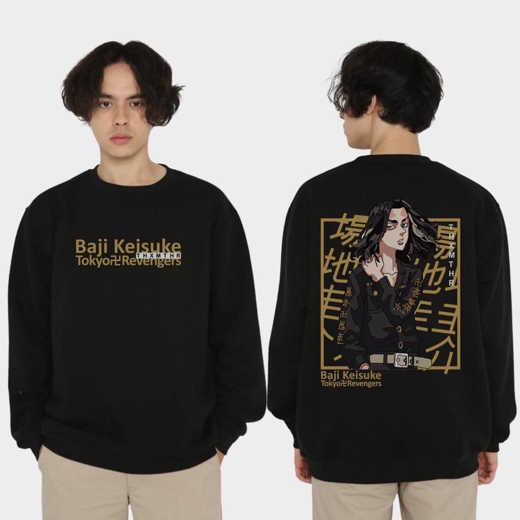 Jual COD SWEATER CREWNECK KEISUKE BAJI TOKYO MANJI GANG TOKYO REVENGERS ...