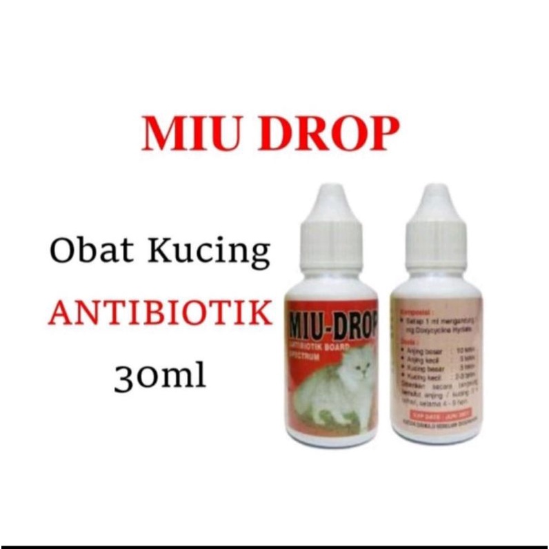 Jual Mio Drop Obat antibiotik dan imunitas kucing | Shopee Indonesia