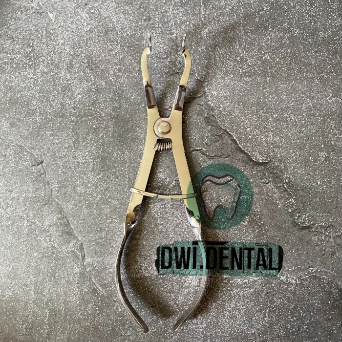 Jual dental tang rubber dam forcep plier penjepit ring matrix | Shopee ...