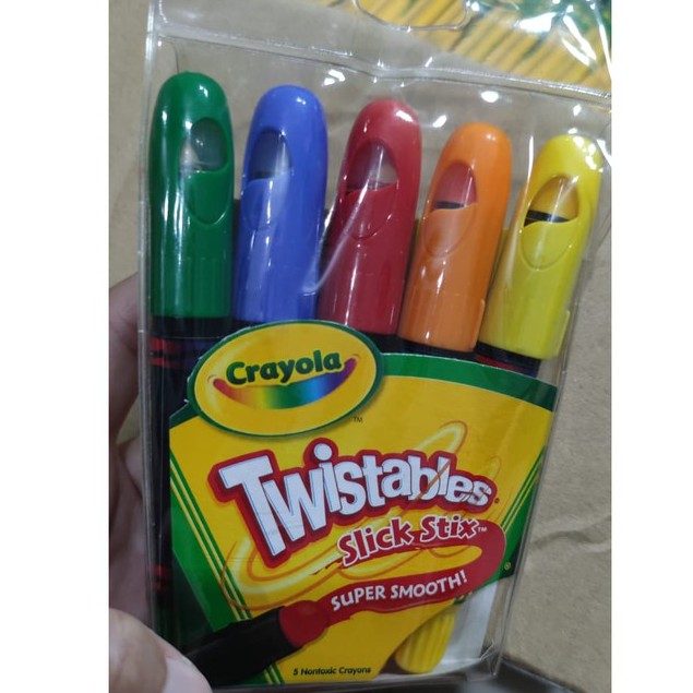 Jual Crayola Twistables Slick Stix Super smooth | Shopee Indonesia