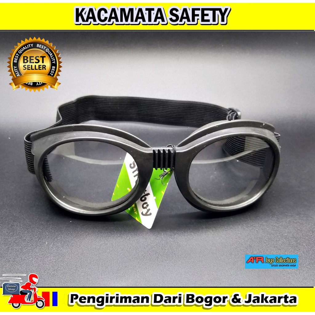 Jual Kacamata Safety Kacamata APD Goggle Kacamata Helm Cakil kacamata ...