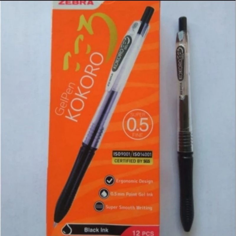 Jual Bolpoint / Bolpen / Pulpen Kokoro Gel 0.5 | Shopee Indonesia