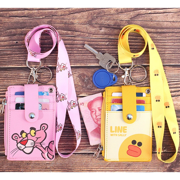 Jual Name Tag ID Card Holder dengan Tempat Koin 5 Slot | Shopee Indonesia