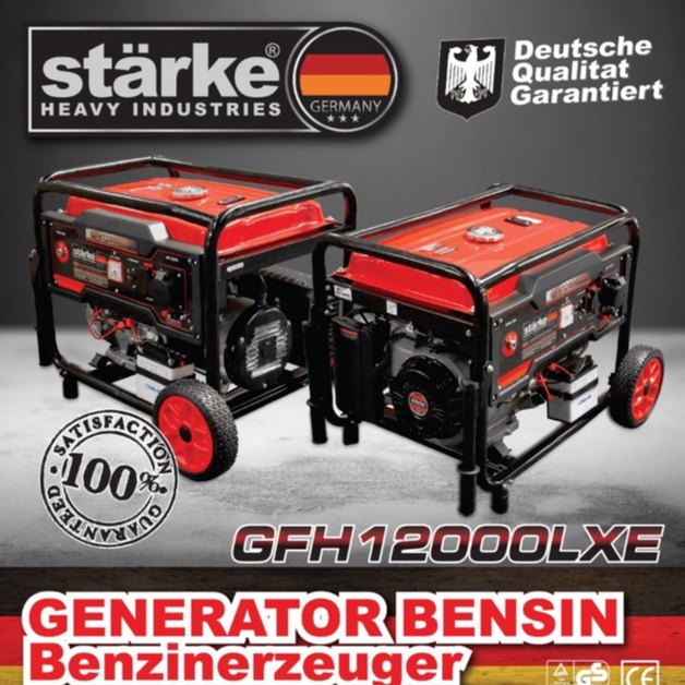 Jual Genset 10 kva maks 8500 watt Starke GFH12000LXE Original Heavy ...
