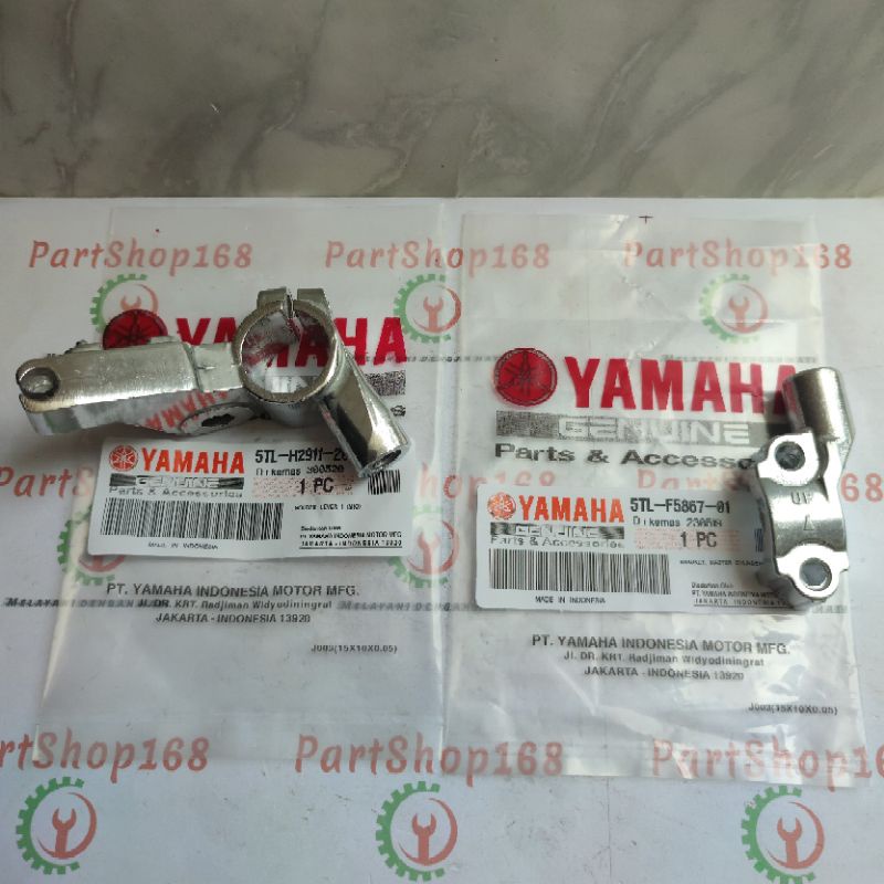 Jual Holder dudukan spion kanan dan kiri Yamaha Mio Xeon Vixion MX F1zr ...
