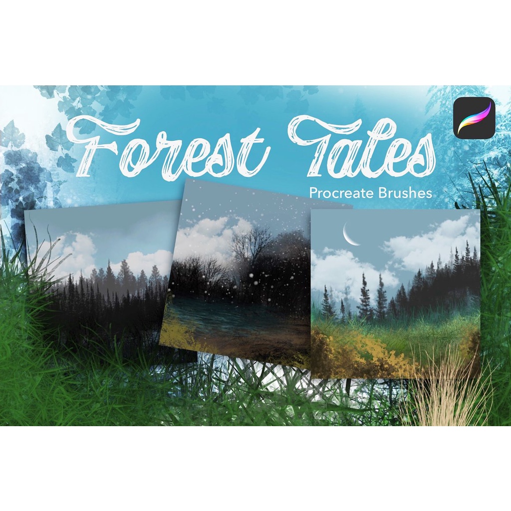 Jual Procreate Brush - Forest Tales Set for Procreate | Shopee Indonesia