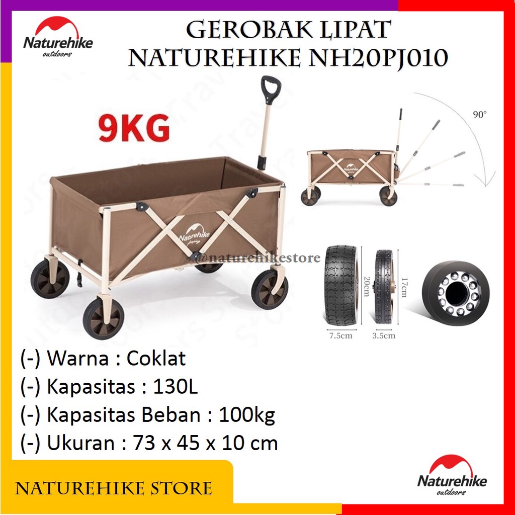 Jual Gerobak Lipat Troli Foldable Folding Trolley Outdoor Traveling ...
