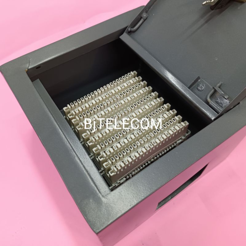 Jual box mdf telepon 40 pair lengkap LSA dan frame/ box plat telepon 40 ...