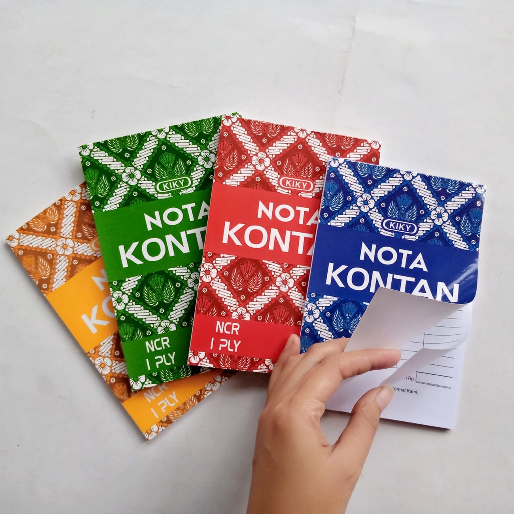 Jual NOTA KECIL I NOTA KONTAN KIKY 1 PLAY 1 PAK ISI 10 BUKU | Shopee ...