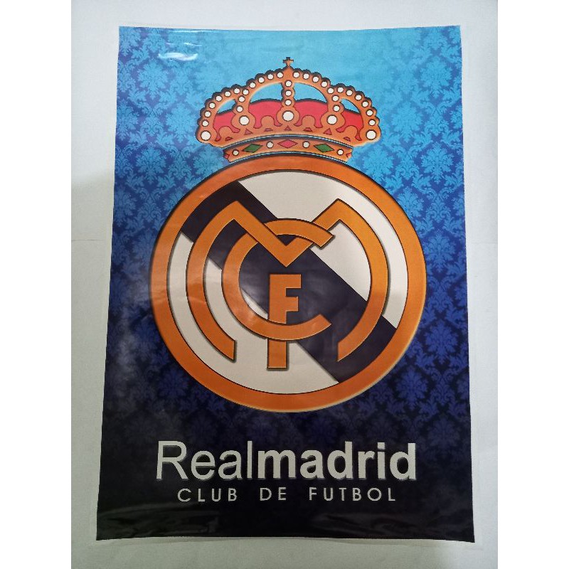 Jual POSTER REAL MADRID JUMBO 70 x 100 cm | Shopee Indonesia