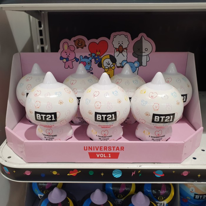 Jual MAINAN & HOBI FIGURE BT21 UNIVERSTAR VOL.1 | Shopee Indonesia